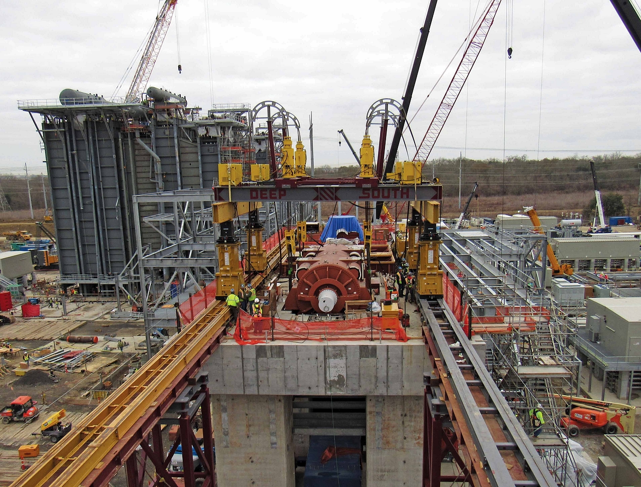 Combined Gantry Strand Jack Lift | Limited Space Heavy Lift