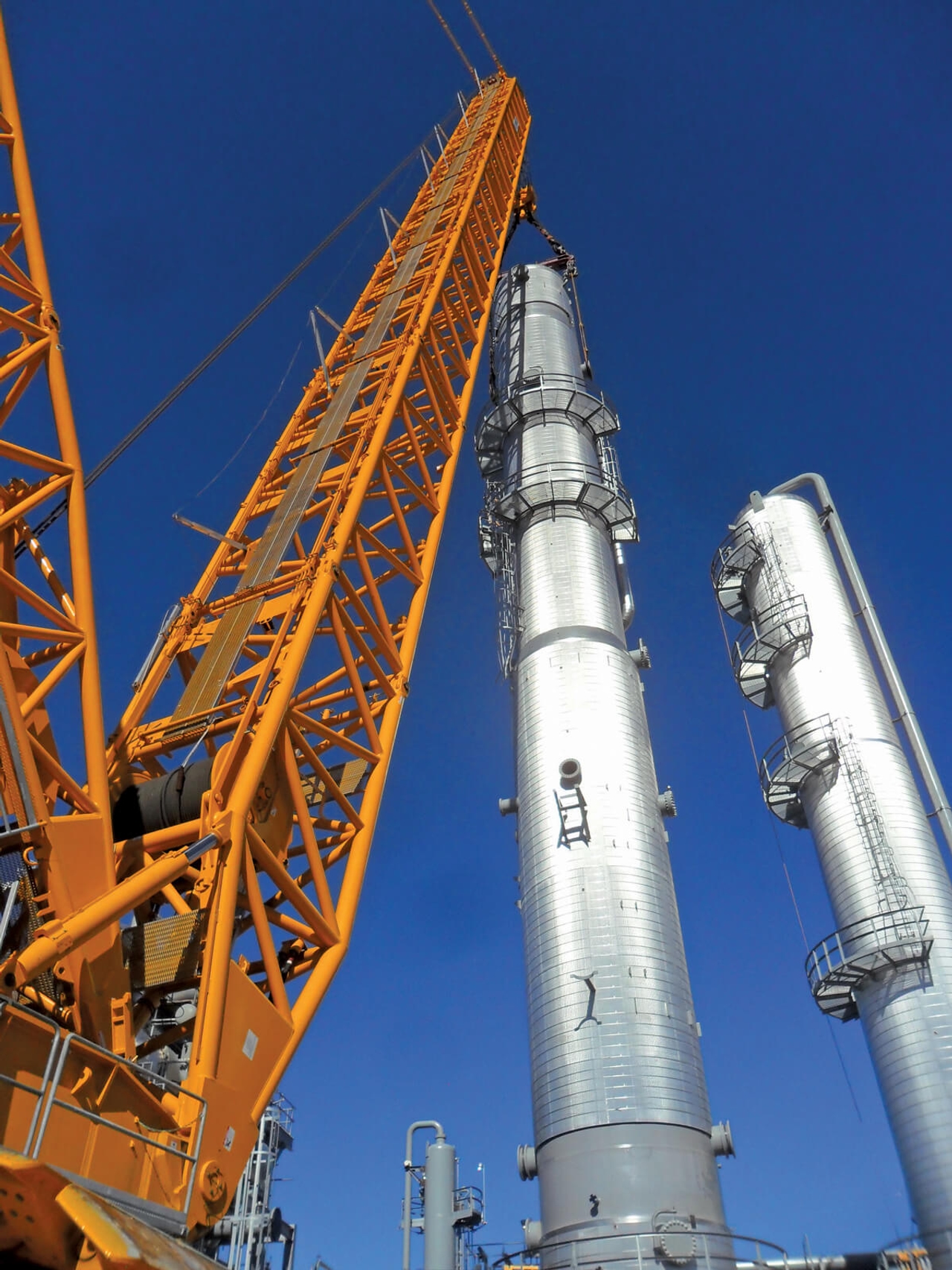 Quench Tower Haul Services | Transport Bolster Equipment