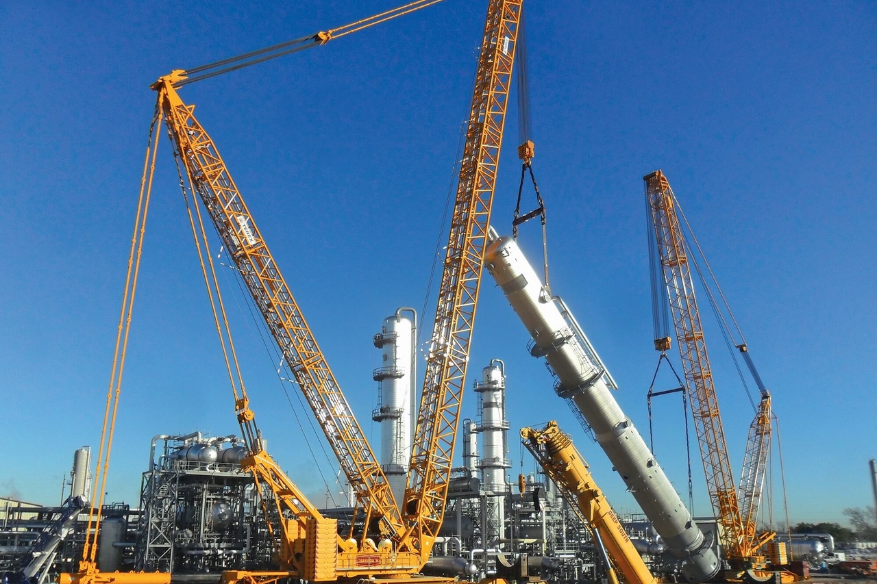 Quench Tower Haul Services | Transport Bolster Equipment