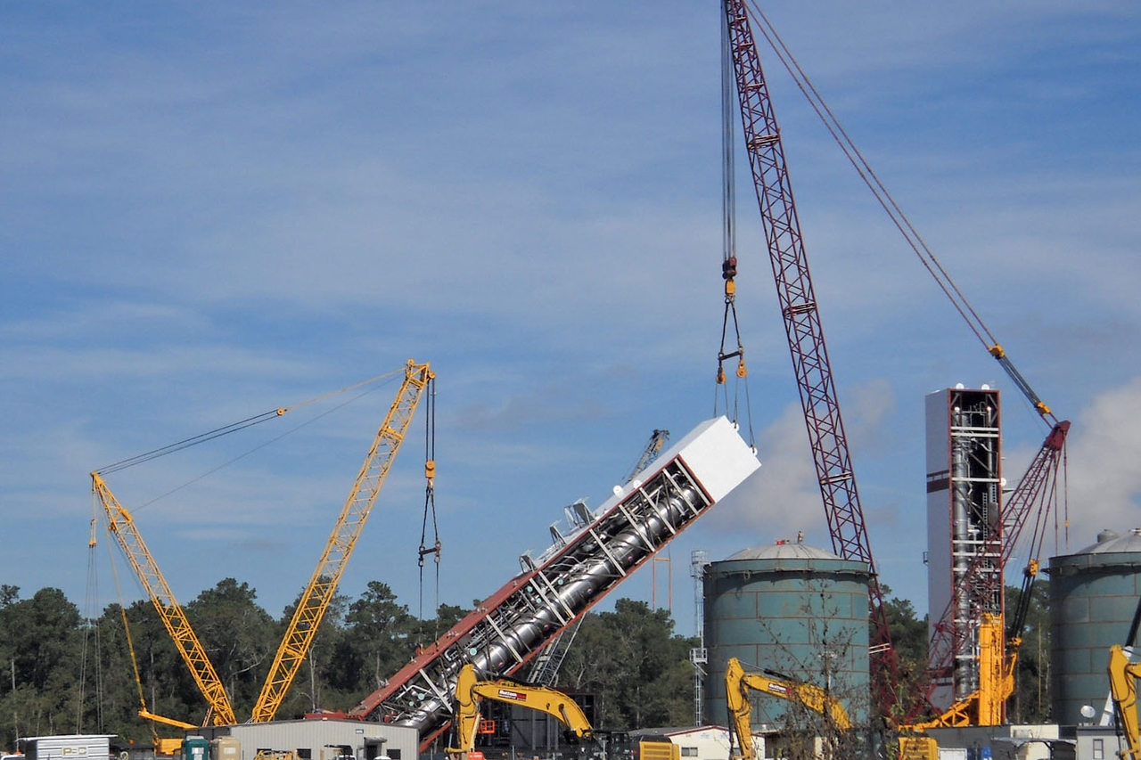 Quench Tower Haul Services | Transport Bolster Equipment