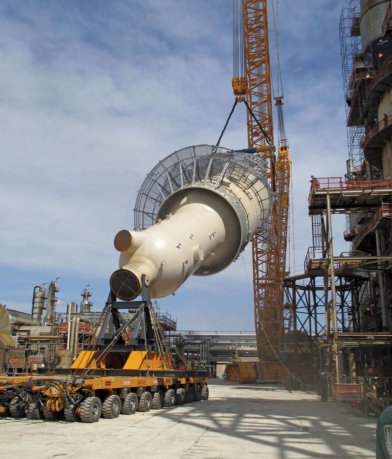 Quench Tower Haul Services | Transport Bolster Equipment