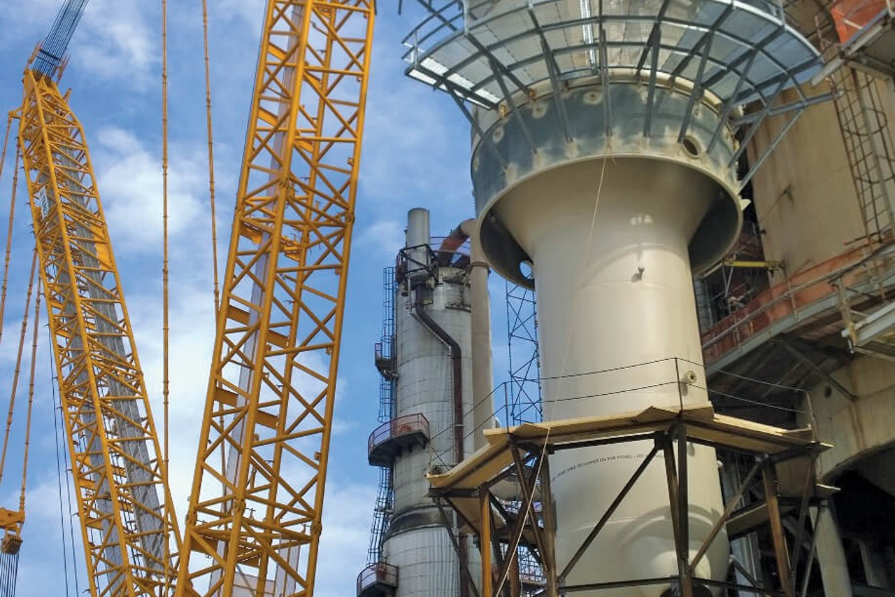 Quench Tower Haul Services | Transport Bolster Equipment